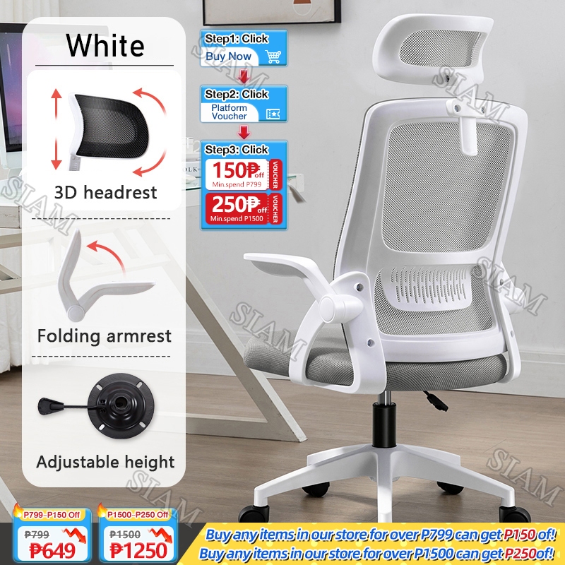 Korean Style Ergonomics Chair Computer Chair Office Chair Gaming Chair ...