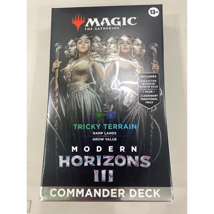 Modern Horizons 3 Commander Deck - Tricky Terrain - Commander: Modern ...