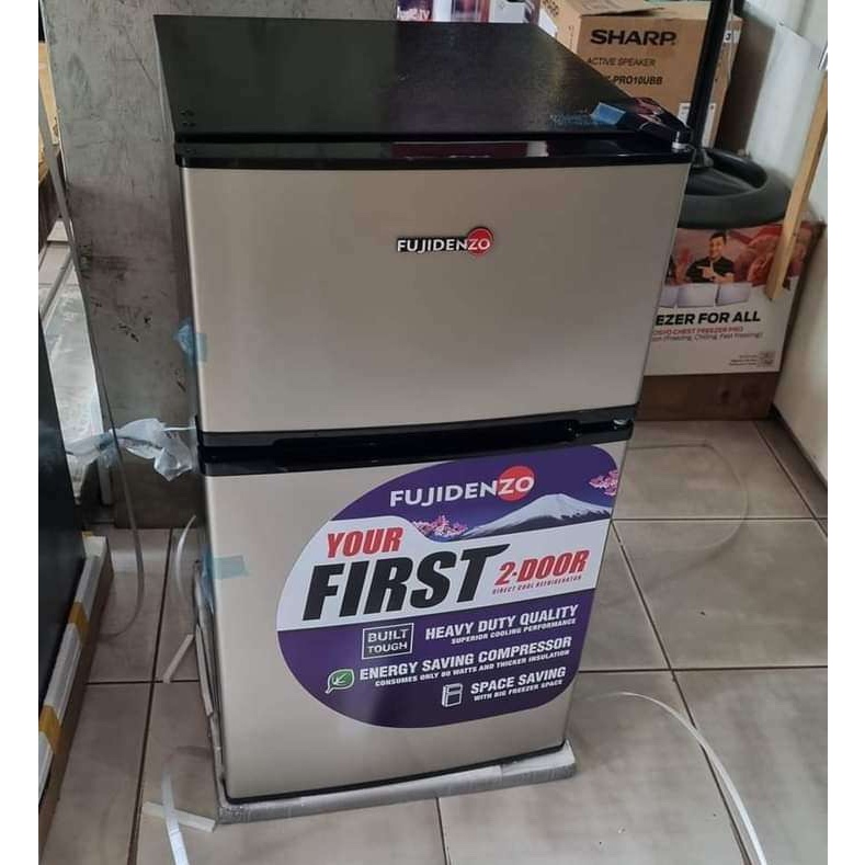 BRAND NEW INVERTER GENUINE UNIT 4cuft FUJIDENZO REFRIGERATOR 2 DOOR ...