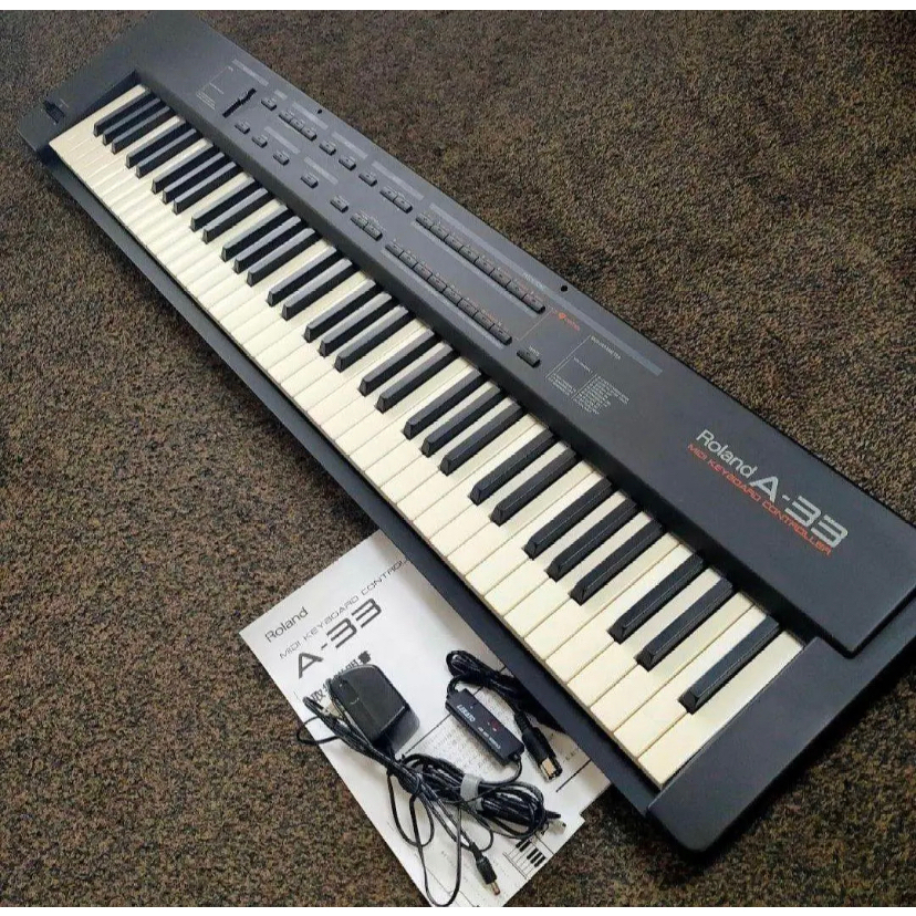 Roland A-33 Keyboard Piano Good Condition with Complete Set And ...