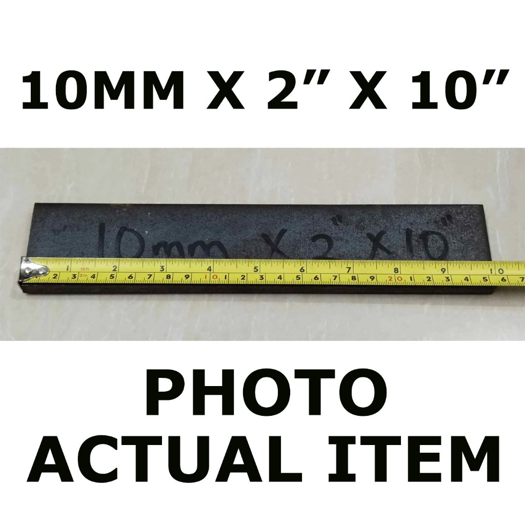 MS BASE PLATE 10MM X 2" X 10" MILD STEEL ...