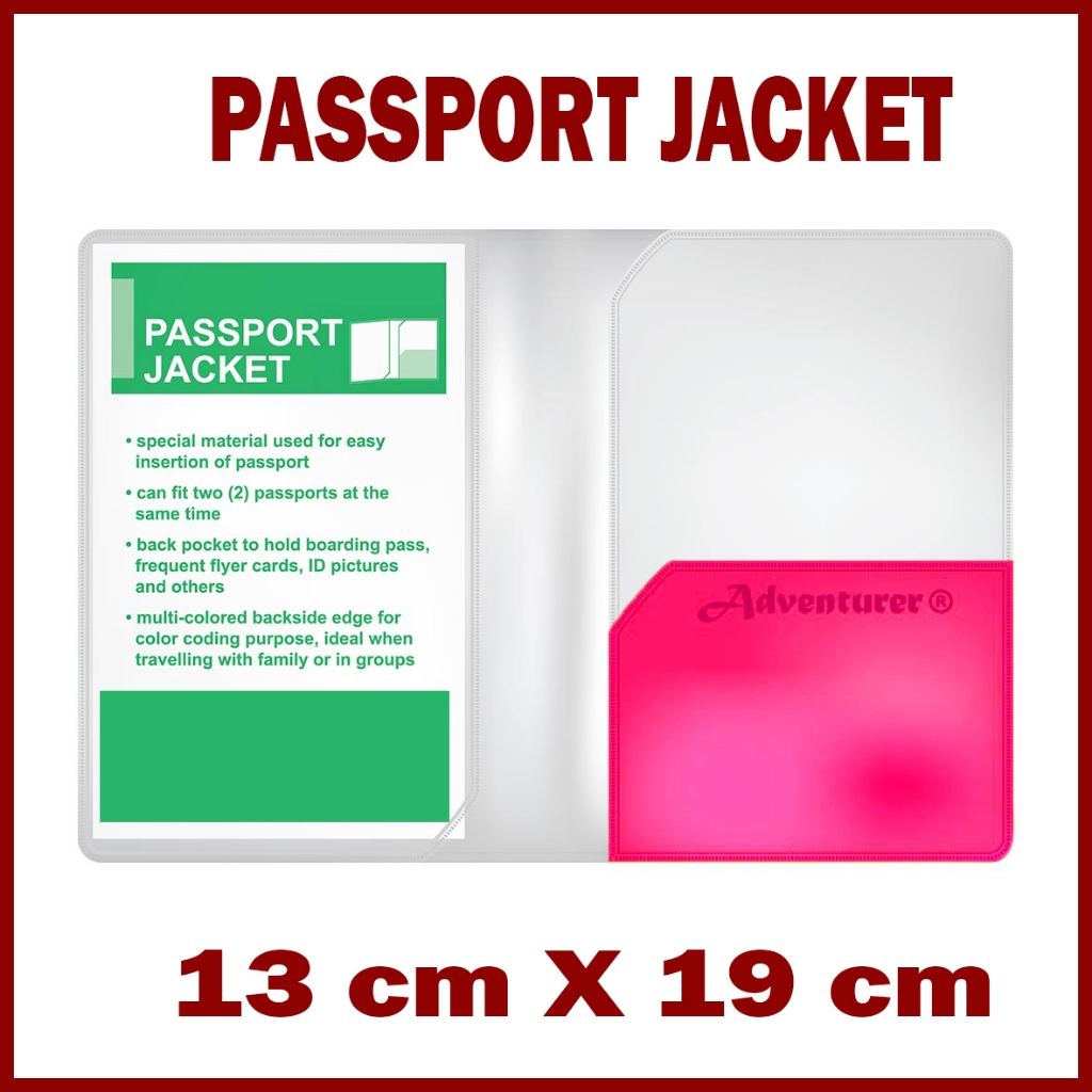 PASSPORT JACKET / PASSPORT PROTECTOR | Shopee Philippines