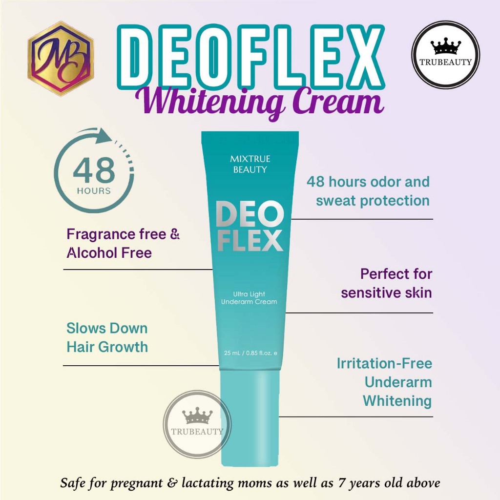 MIXTRUE BEAUTY Deoflex Advanced Underarm Ultrawhite Cream 25ml | Shopee ...