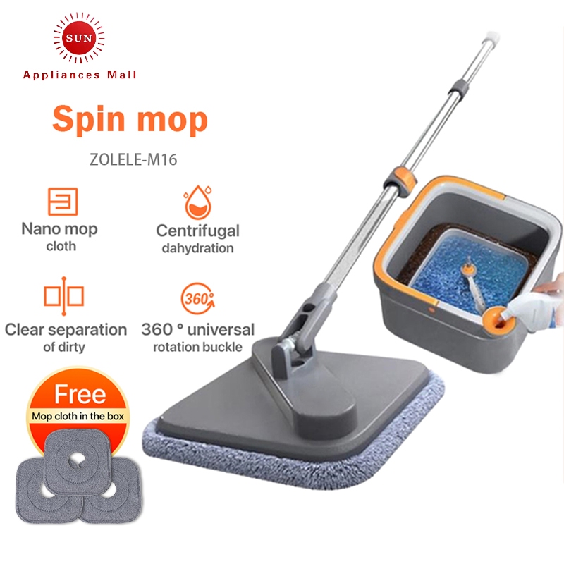 Household self-cleaning rotary mop Dual-purpose sewage separation ...