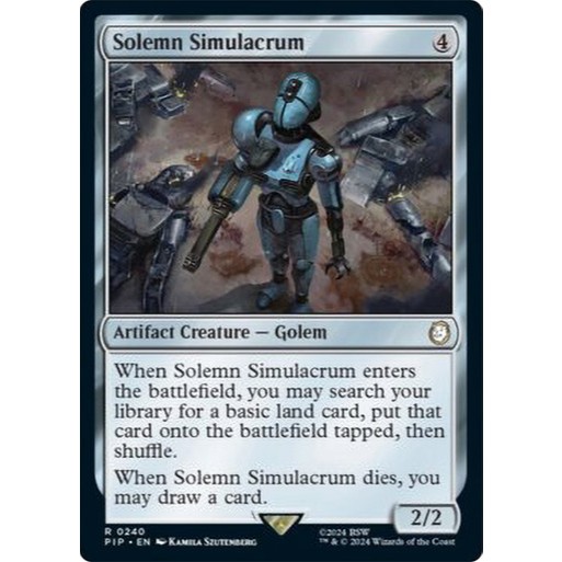 Solemn Simulacrum - Fallout Commander | Shopee Philippines