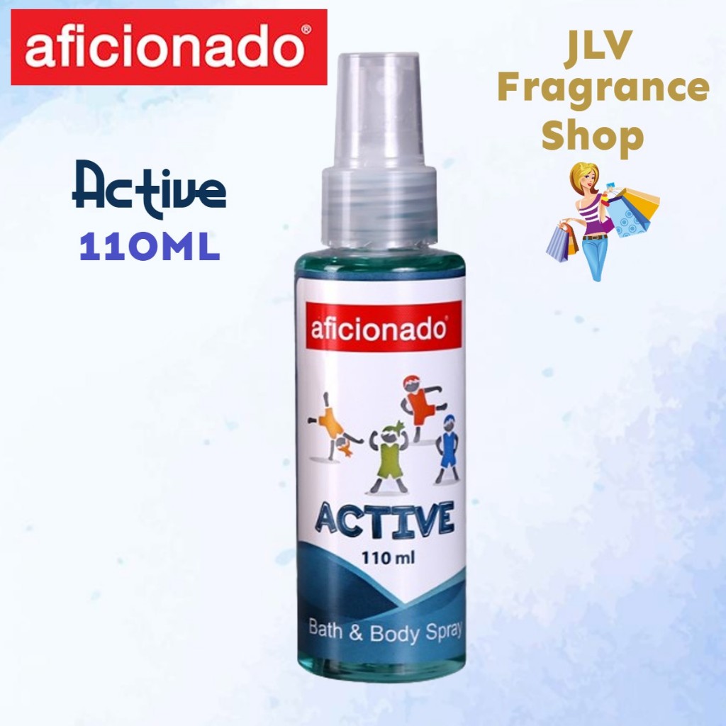Aficionado Active Men Cologne / Bath & Body Spray 110ml | Shopee ...