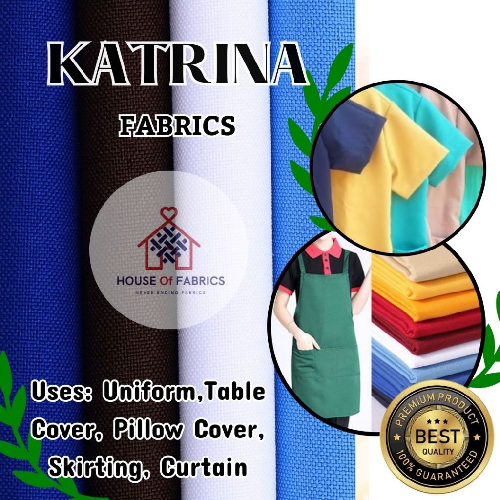 Katrina Fabric SET 1 Woven Textile Tela for Uniform/Scrubsuit 60 ...