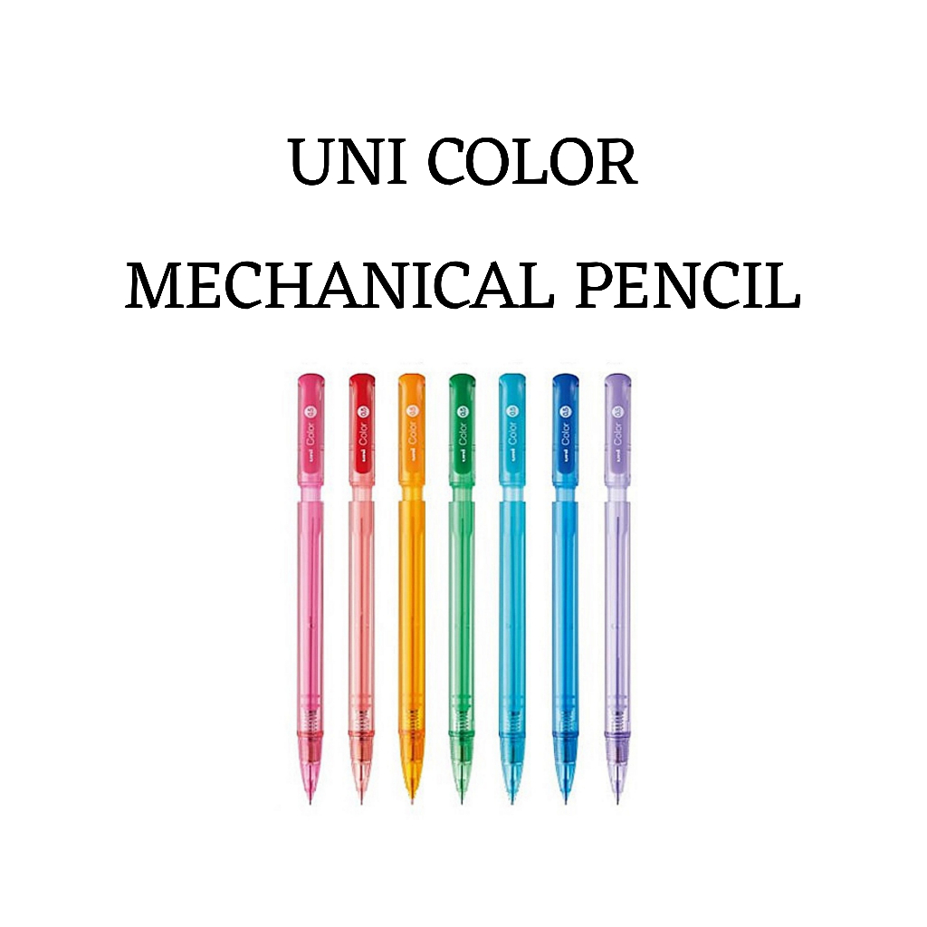 *NO RESTOCK* UNI COLOR ERASABLE MECHANICAL PENCIL - 0.5MM (REFILL IS ...