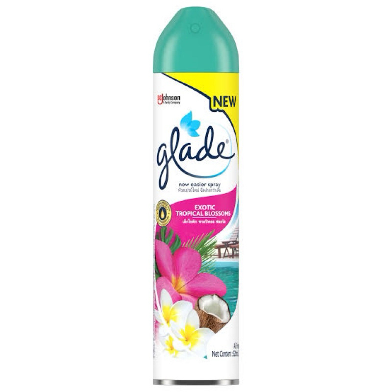 Glade Air Freshener Exotic Tropical Blossom Spray 320m | Shopee Philippines