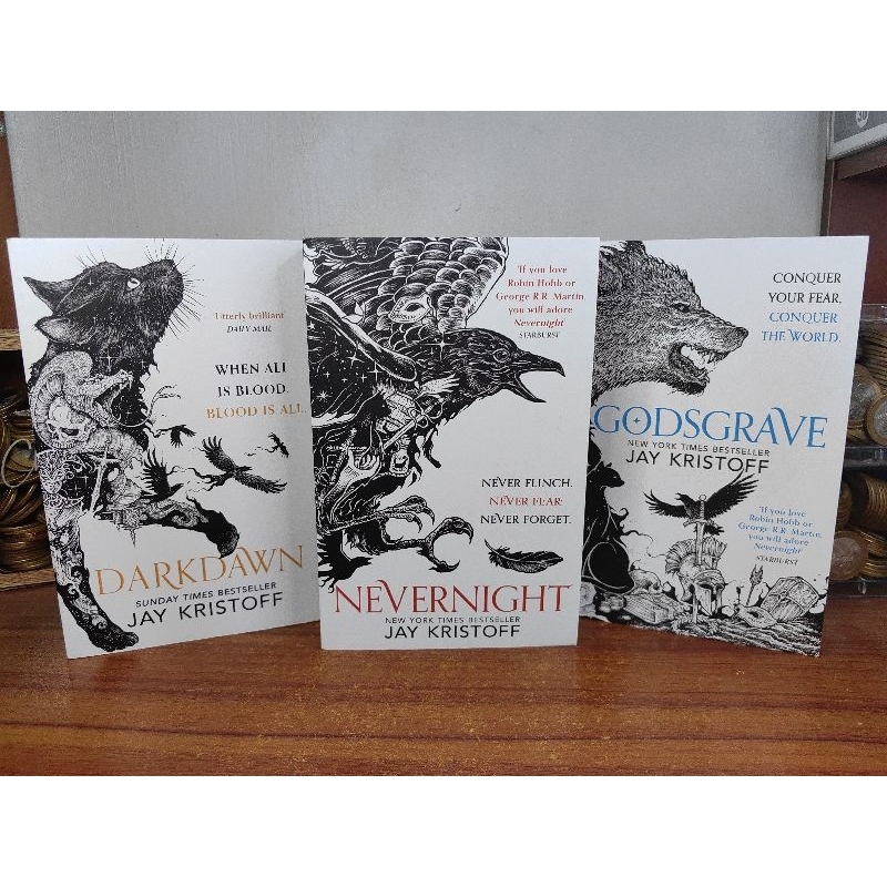 The Nevernight Series - Jay Kristoff | Shopee Philippines