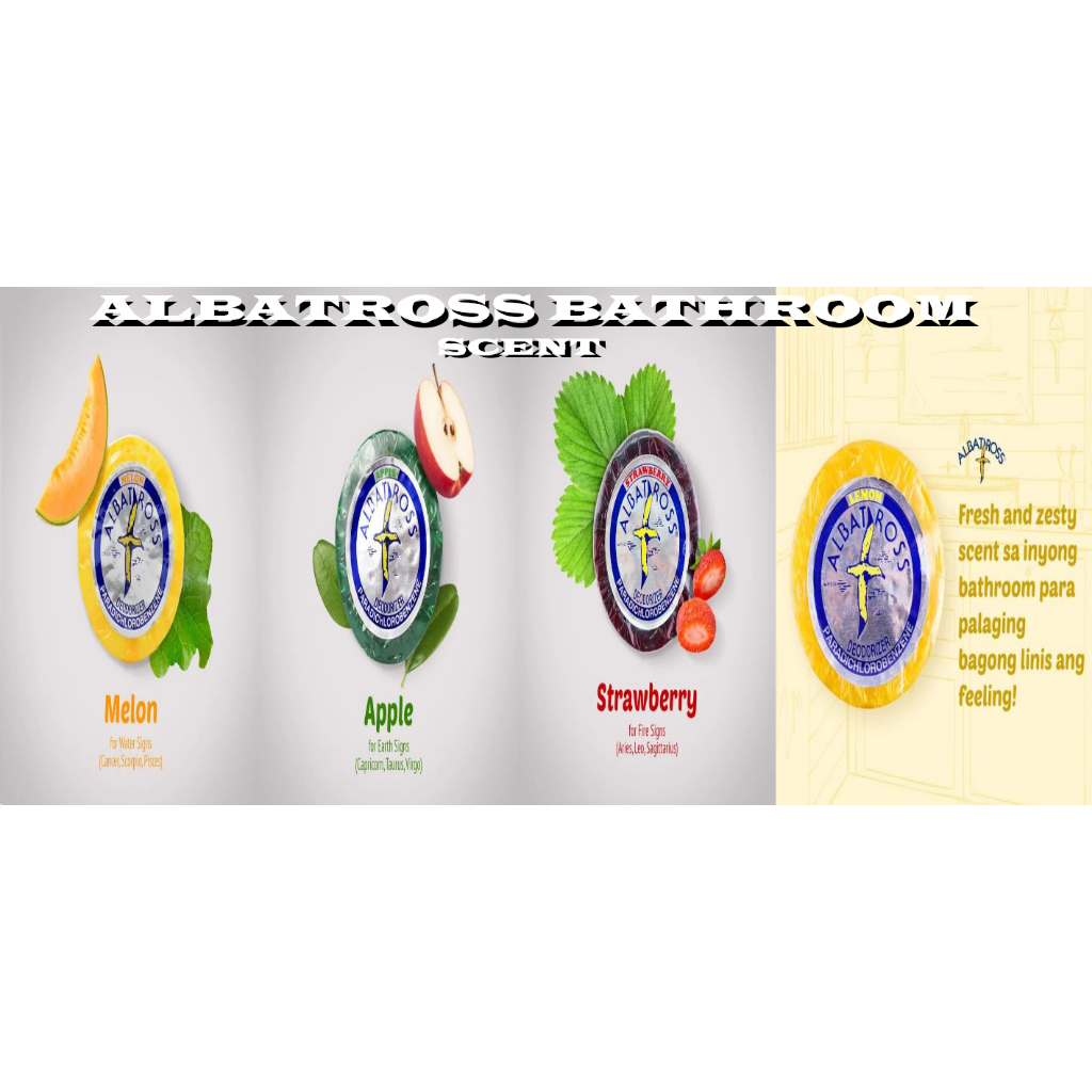 Albatross 100 Grams/ Magic Brand Bathroom Deodorizer Bathroom Cleaning ...