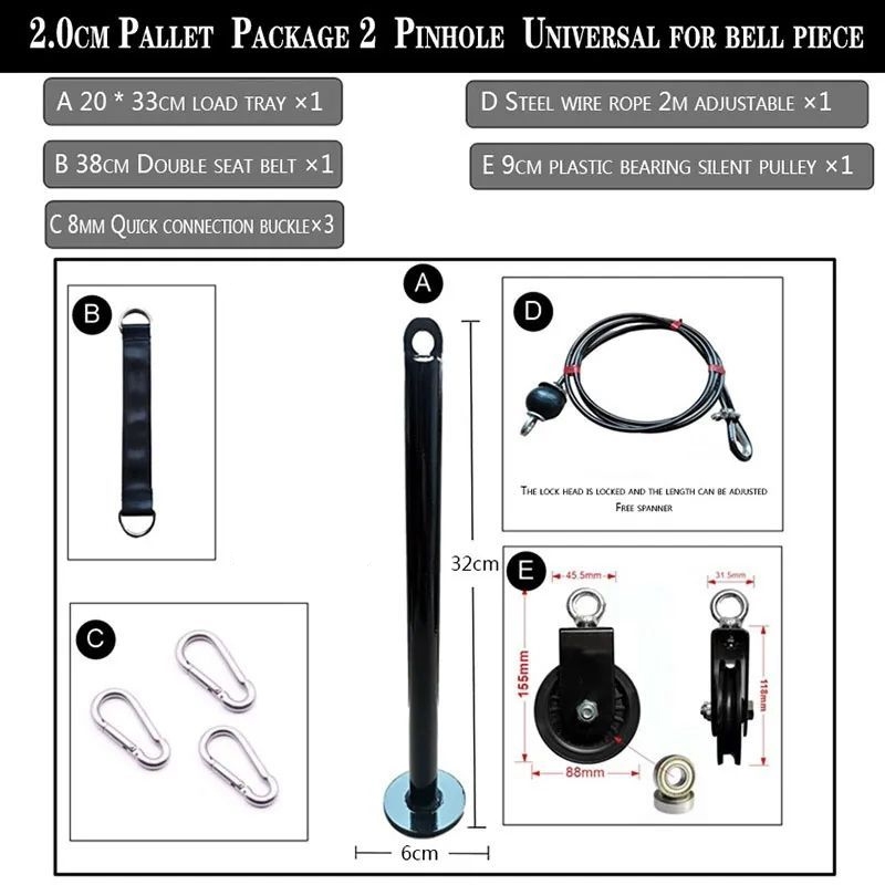 muscle Fitness System Loading DIY Pulley Cable Machine Attachment ...