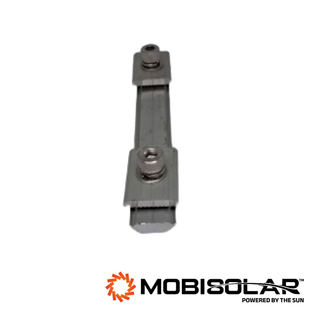 Solar Panel Aluminum Rail Connector/Rail Splice 150mm*26mm*8mm | Shopee ...