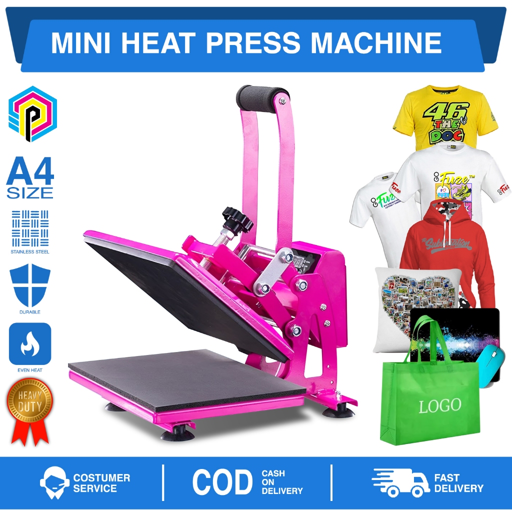Mini Heat Press A4 Size Machines Heat Press Sublimation Machines 23 x ...