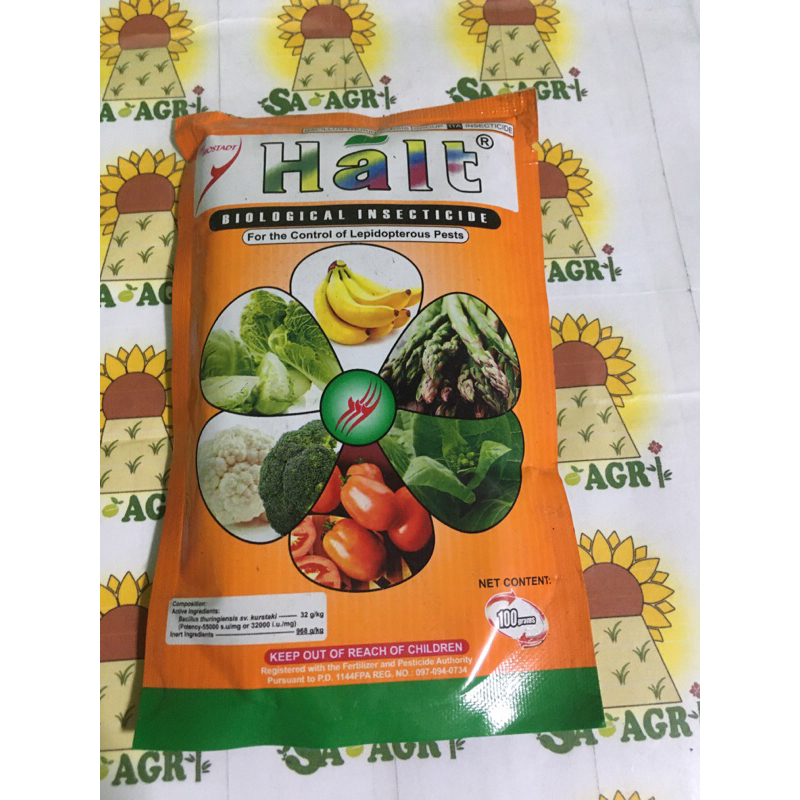 HALT BIOLOGICAL INSECTICIDE (100g) | Shopee Philippines