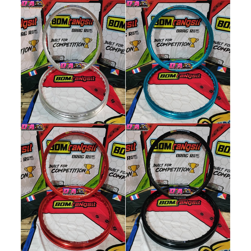 Bom Rangsit Professional Rims 17s 1.2 x 1.4 Dual Sided Rim Alloy ...