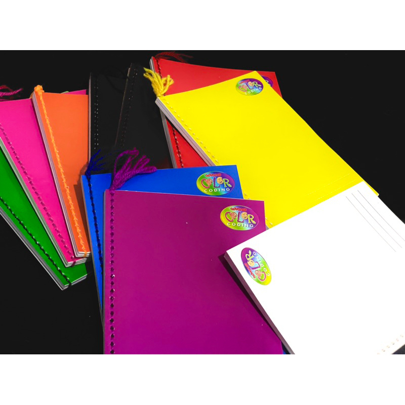 LINLAN NEW COD COLOR CODING YARN NOTEBOOK ASSORTED COLOR | Shopee ...