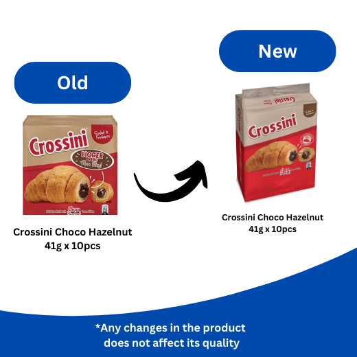 Crossini Choco Hazelnut 41g x 10pcs | Shopee Philippines