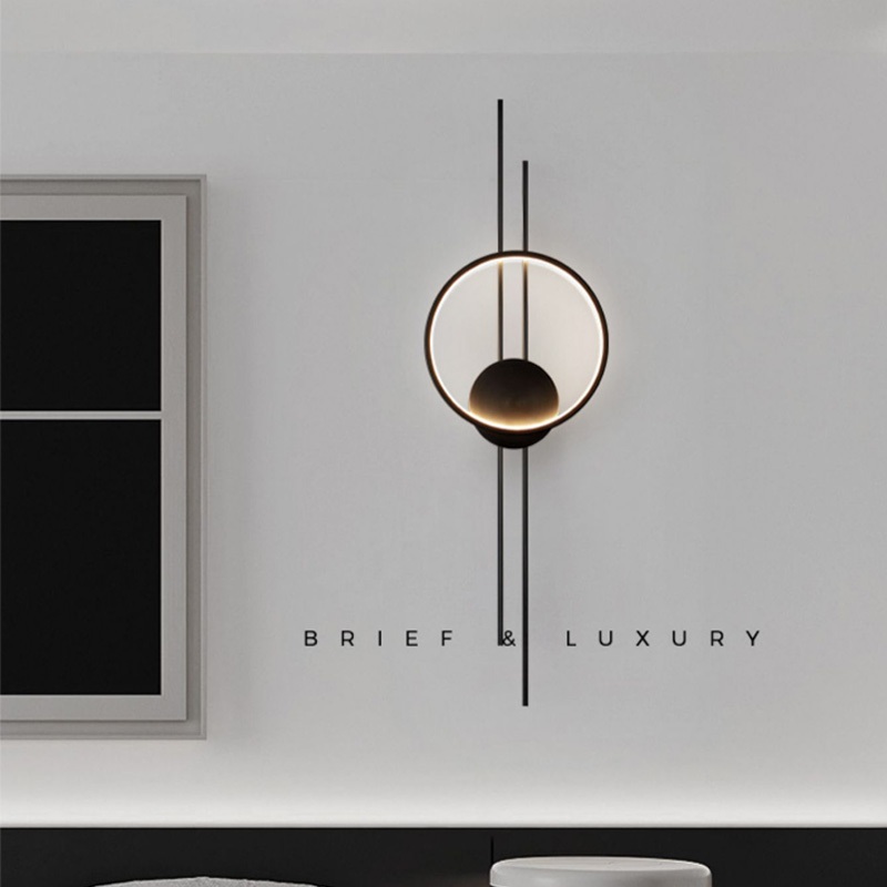 Nordic Wall Lamp Led Minimalist Wall Light Bedroom Staircase Lights ...