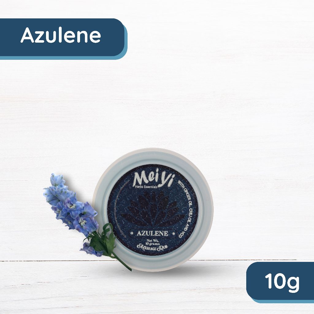 Meiyi Herbs Essentials Massage Rub Azulene 10g | Shopee Philippines