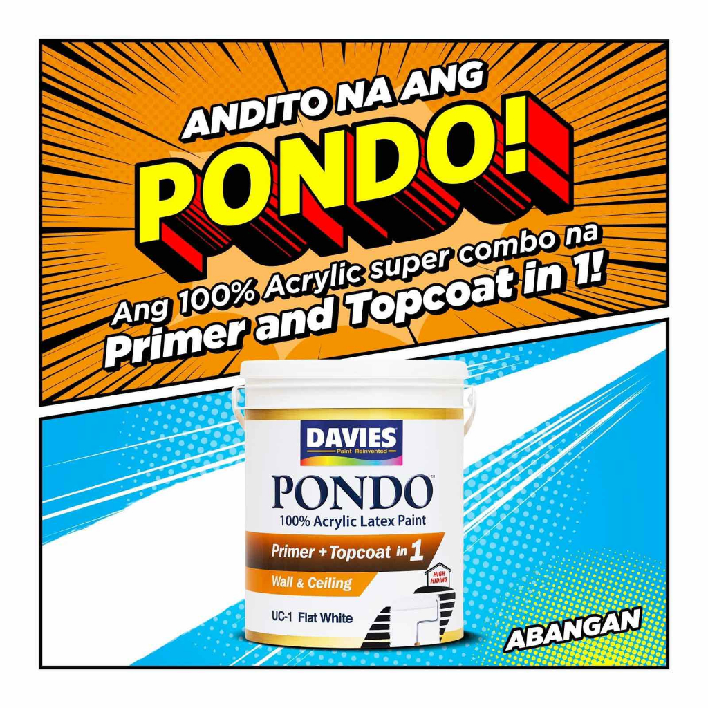 DAVIES PONDO Topcoat and Primer in 1 Flat White | Shopee Philippines