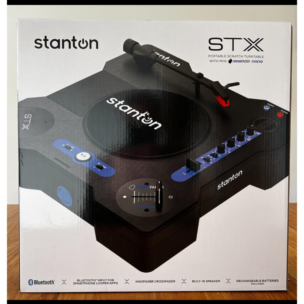 STX - Portable Scratch DJ Turntable with Innofader Nano Crossfader ...