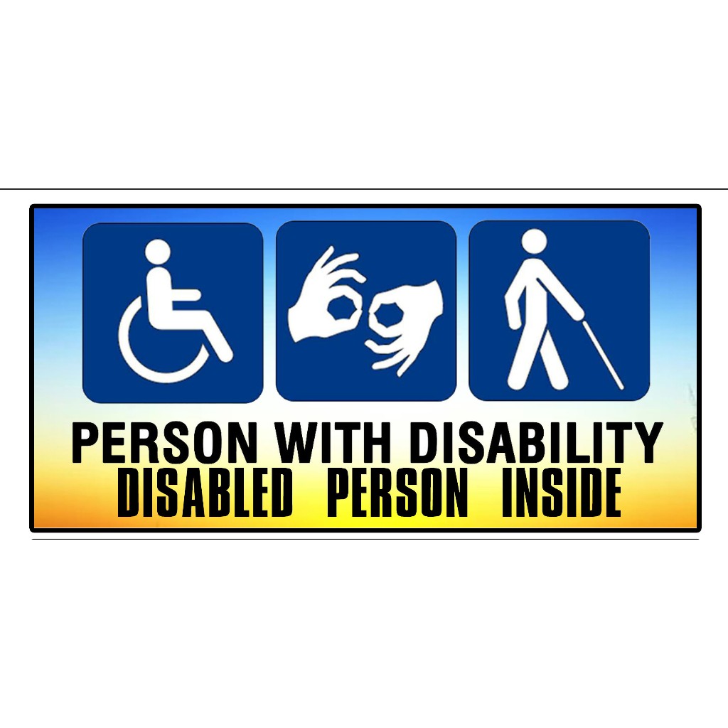 pwd motorcycle and car stickers | Shopee Philippines