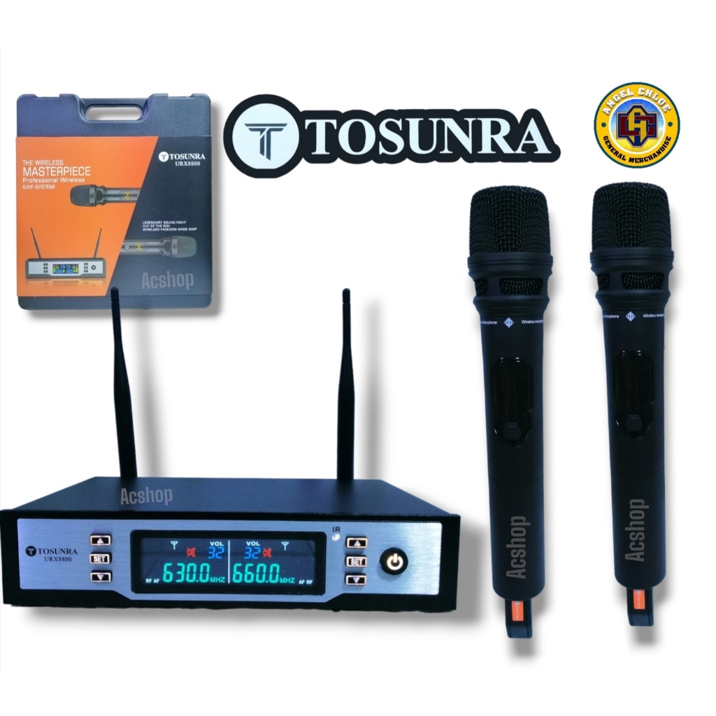 TOSUNRA URX8800 THE WIRELESS MASTERPIECE PROFESSIONAL WIRELESS ...