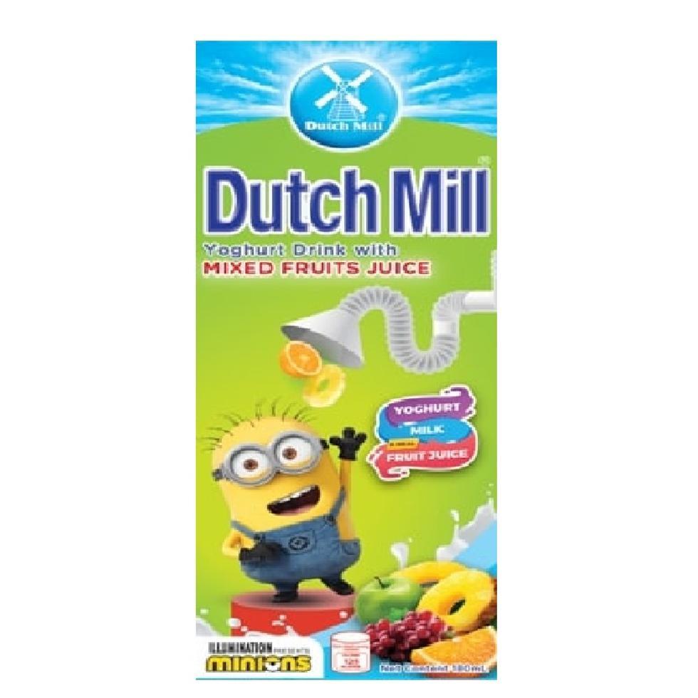 Dutchmill Mixed Fruit Yogurt Drink 180ml | Shopee Philippines