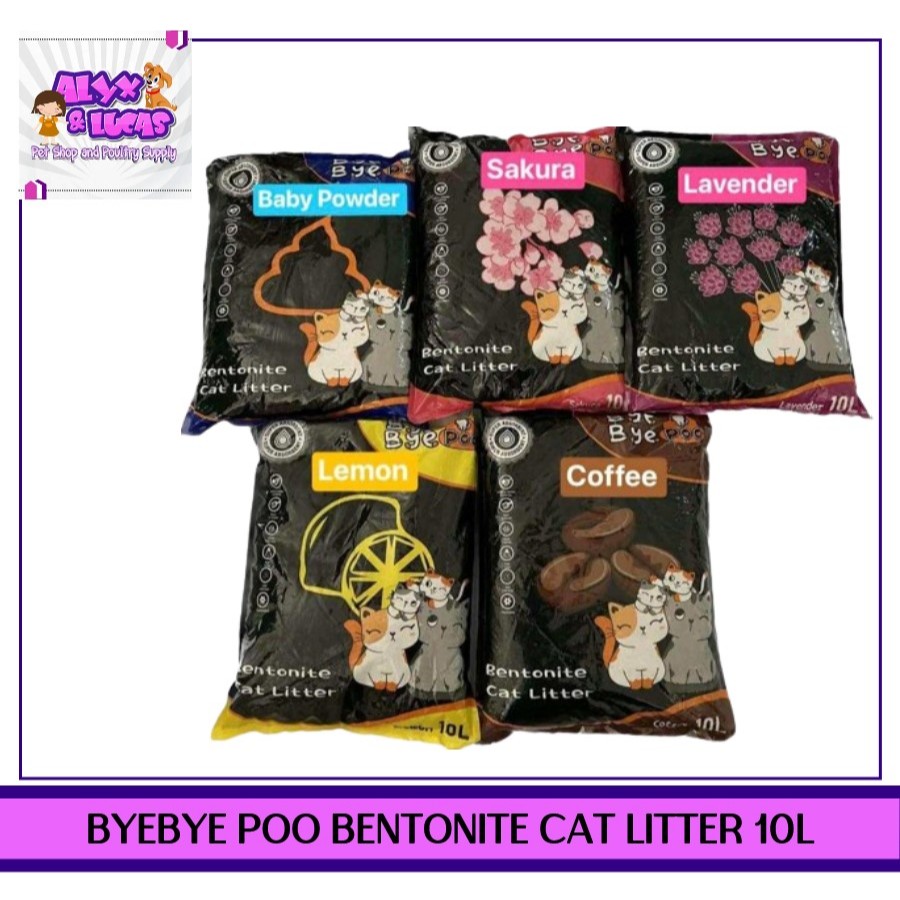 Bye bye Poo Cat Litter 10L | Shopee Philippines