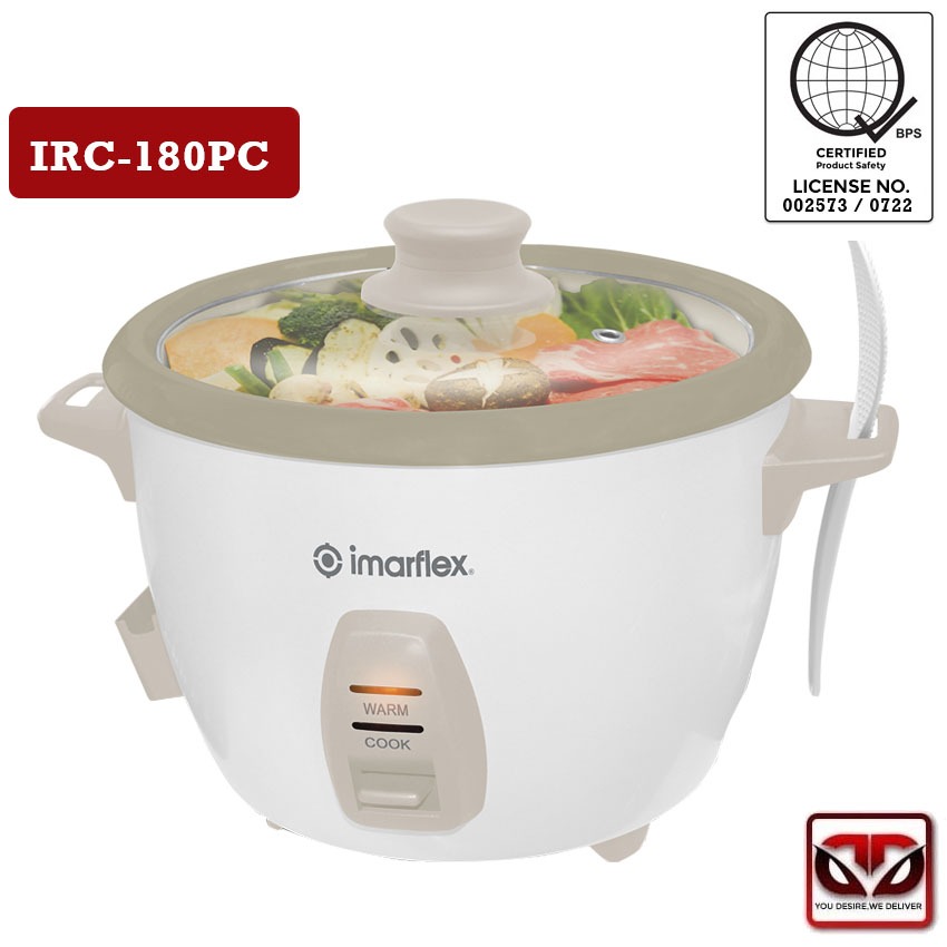 Imarflex IRC-180PC 1.8 liters Ceramic Multi-Cooker | Shopee Philippines