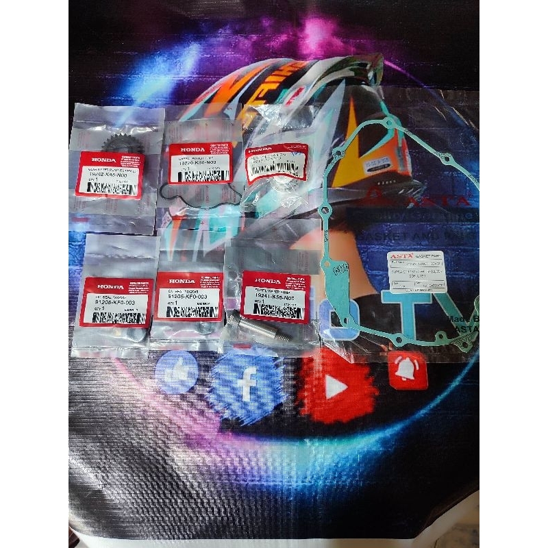 Mechanical seal full Set with Right Gasket for RS150 GTR150 K56 engine ...