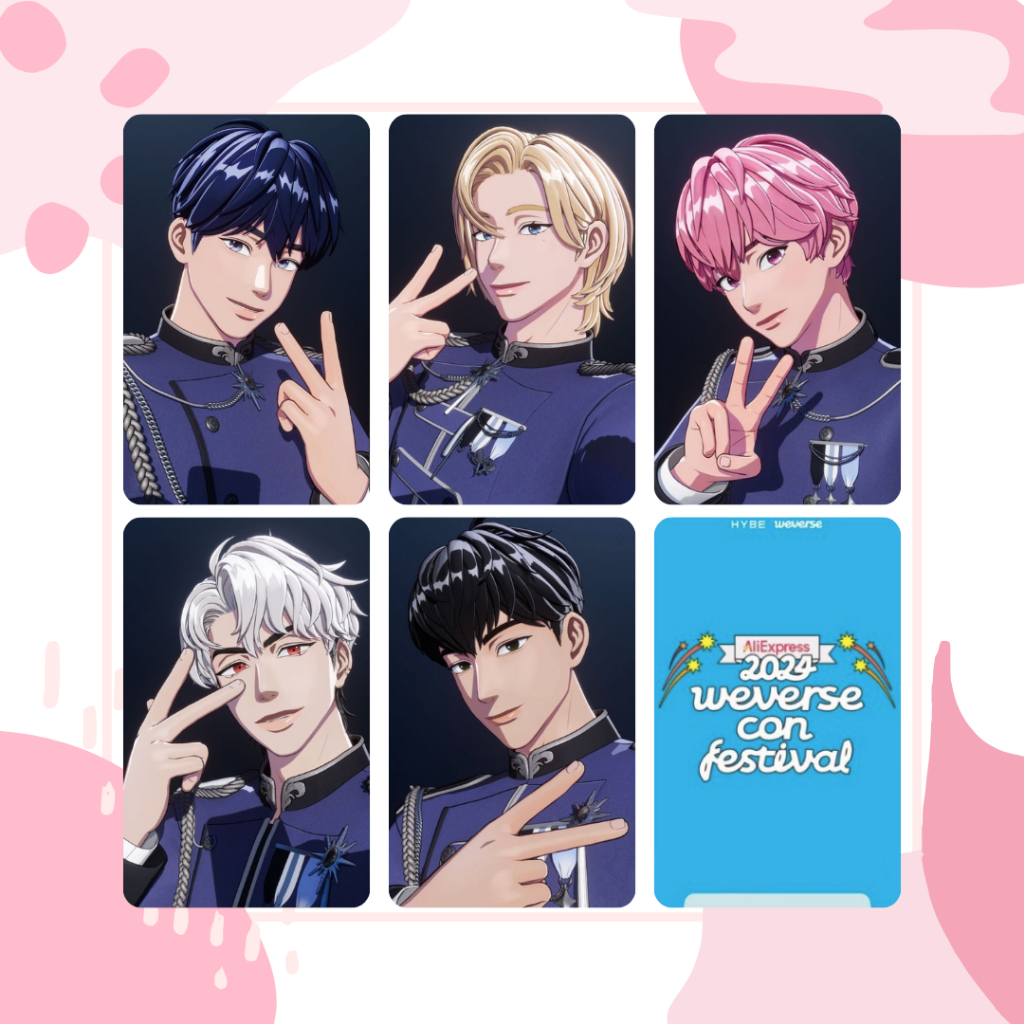 [PER PIECE/OT5 SET] PLAVE WEVERSE CON 2024 FANMADE UNOFFICIAL PHOTOCARDS | Shopee Philippines