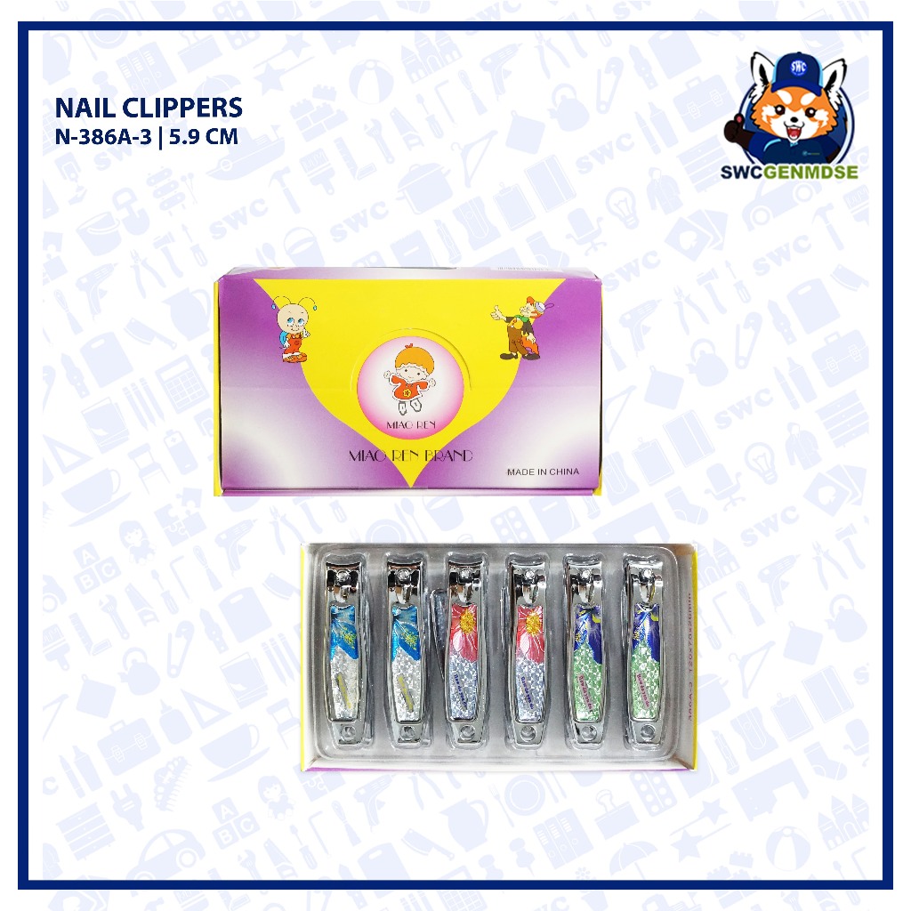 Nail Cutter | Nail Clippers | N-386A-3 | 12 PCS | Shopee Philippines
