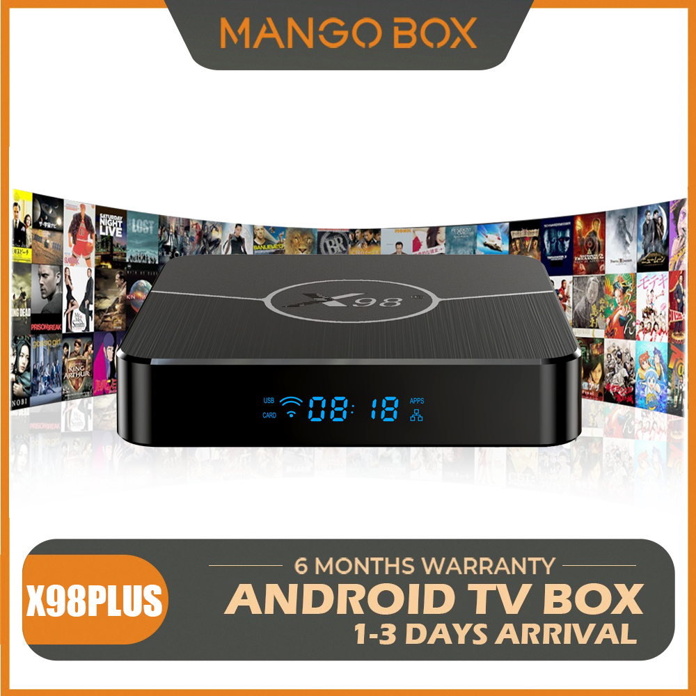 Android TV Box X98 Plus Android 11 S905W2 Dual Wifi HDR 10+ Set Top Box ...