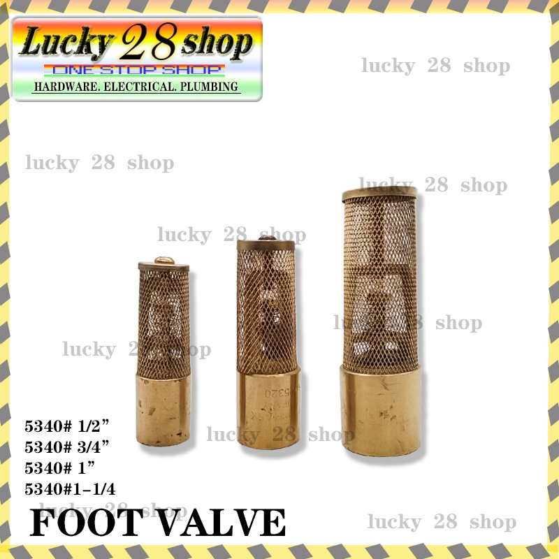 CM5340 CLAYTON MARK BRASS FOOT VALVE | Shopee Philippines