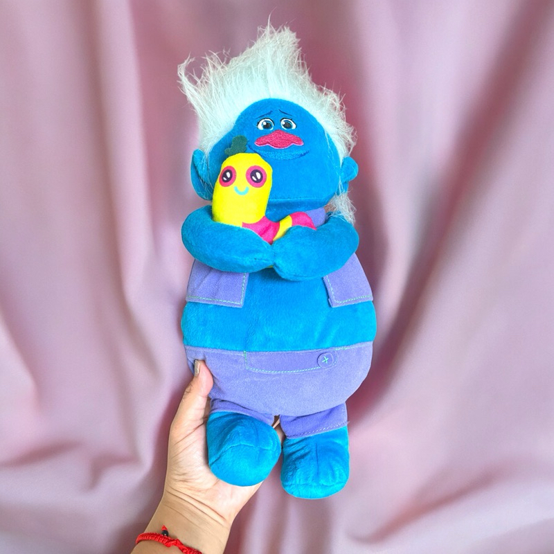 TROLLS TALKING BIGGIE PLUSH TOY ORIGINAL HASBRO | Shopee Philippines