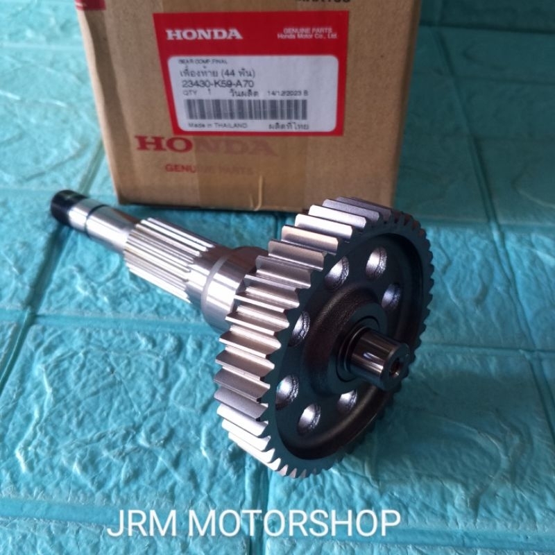 Honda Genuine(23430-k59-A70)Gear Comp Final / Honda Click 125i v2&v3 ...