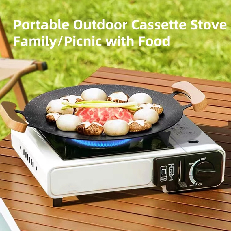 Butane gas stove Burner Picnic Cooking Stove outdoors camping cookware ...