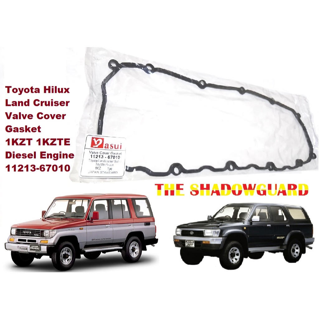 Toyota Hilux Land Cruiser Valve Cover Gasket 1KZT 1KZTE Diesel Engine ...