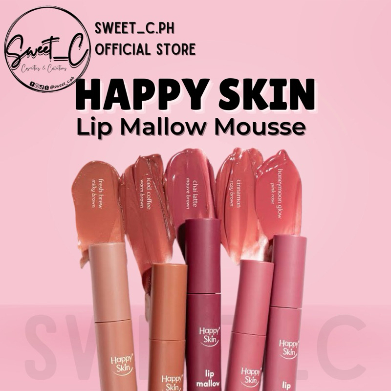 Happy Skin Lip Mallow Mousse | Shopee Philippines