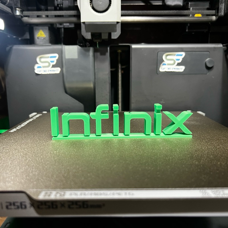 Infinix 3d logo stand display collectible | Shopee Philippines