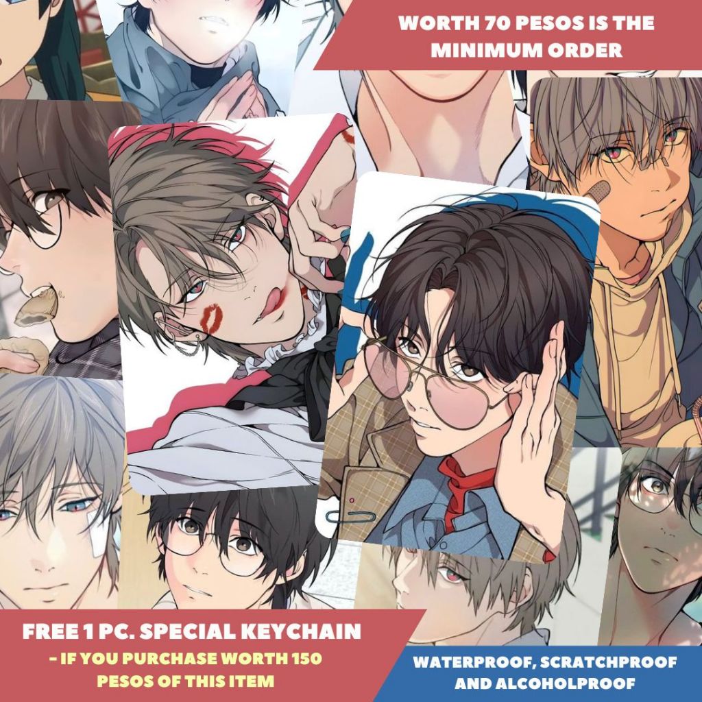 [ 6 pcs. SET ] Lost in the Cloud BL Manhwa Photocards #1 (Waterproof ...