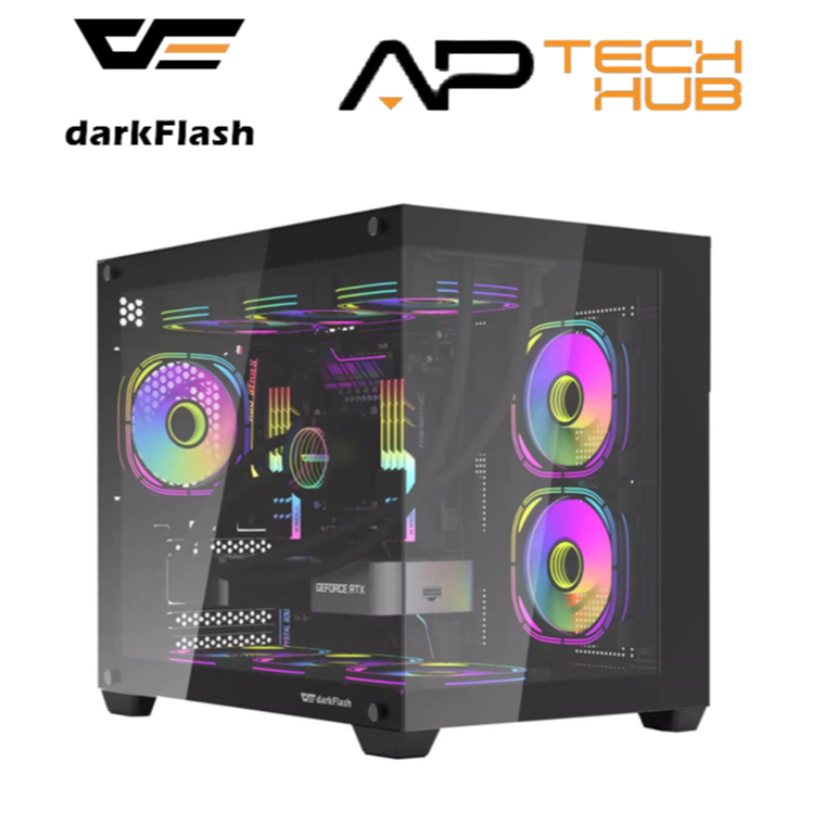 Darkflash C285MP mATX Case | AP TECH HUB | Shopee Philippines
