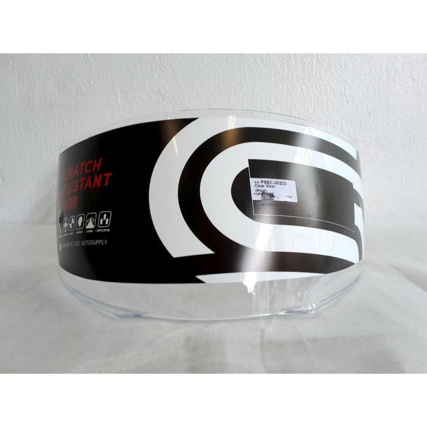Sec Pilot Modular Helmet Spare Visor Lens 2940327 | Shopee Philippines