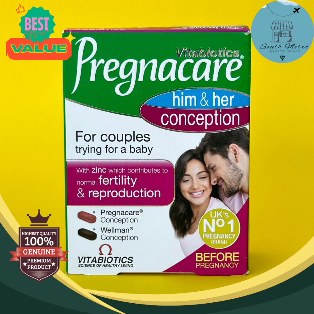 Pregnacare for Him & Her Conception; 60 Tablets | Shopee Philippines