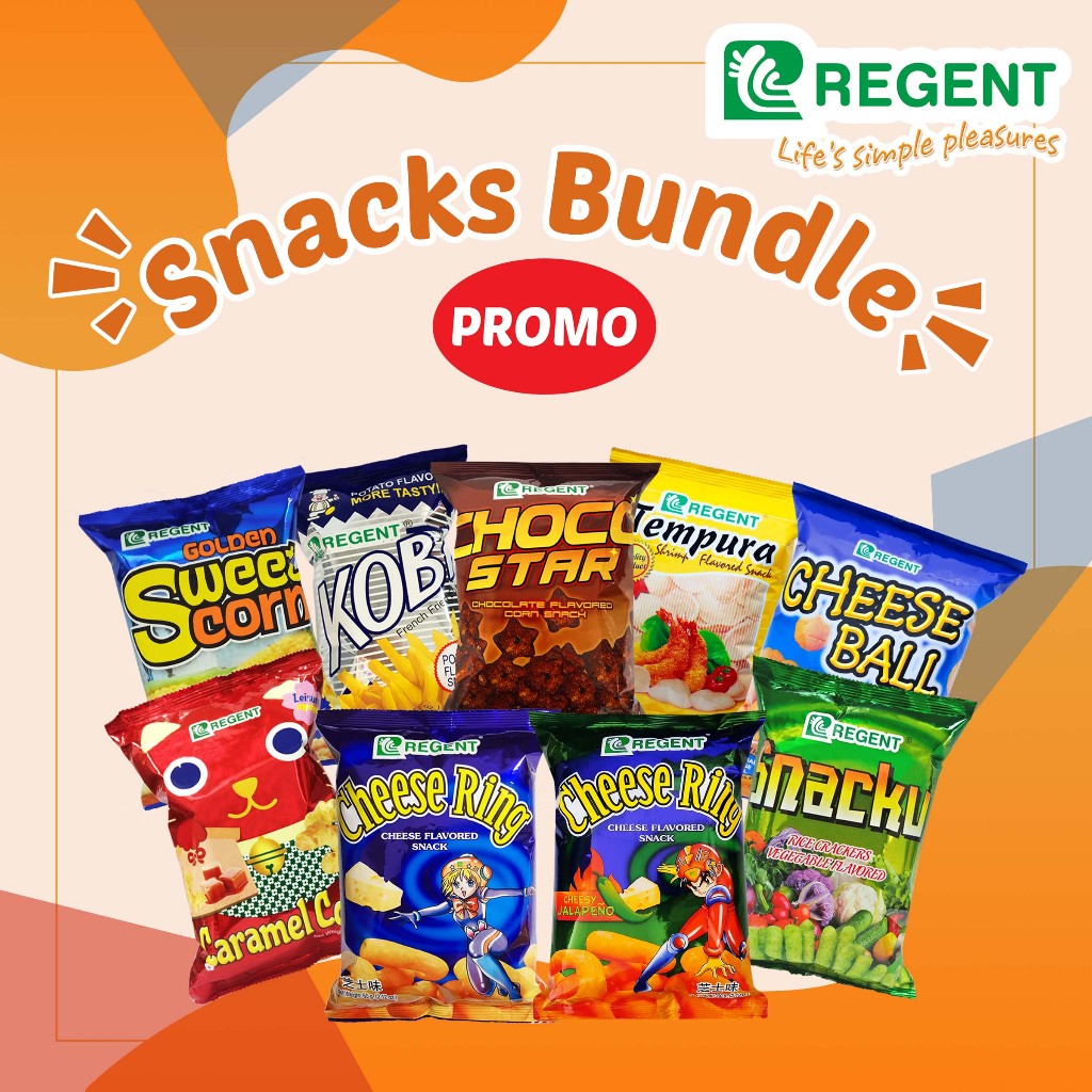 Regent Foods Snacks Bundle | Shopee Philippines