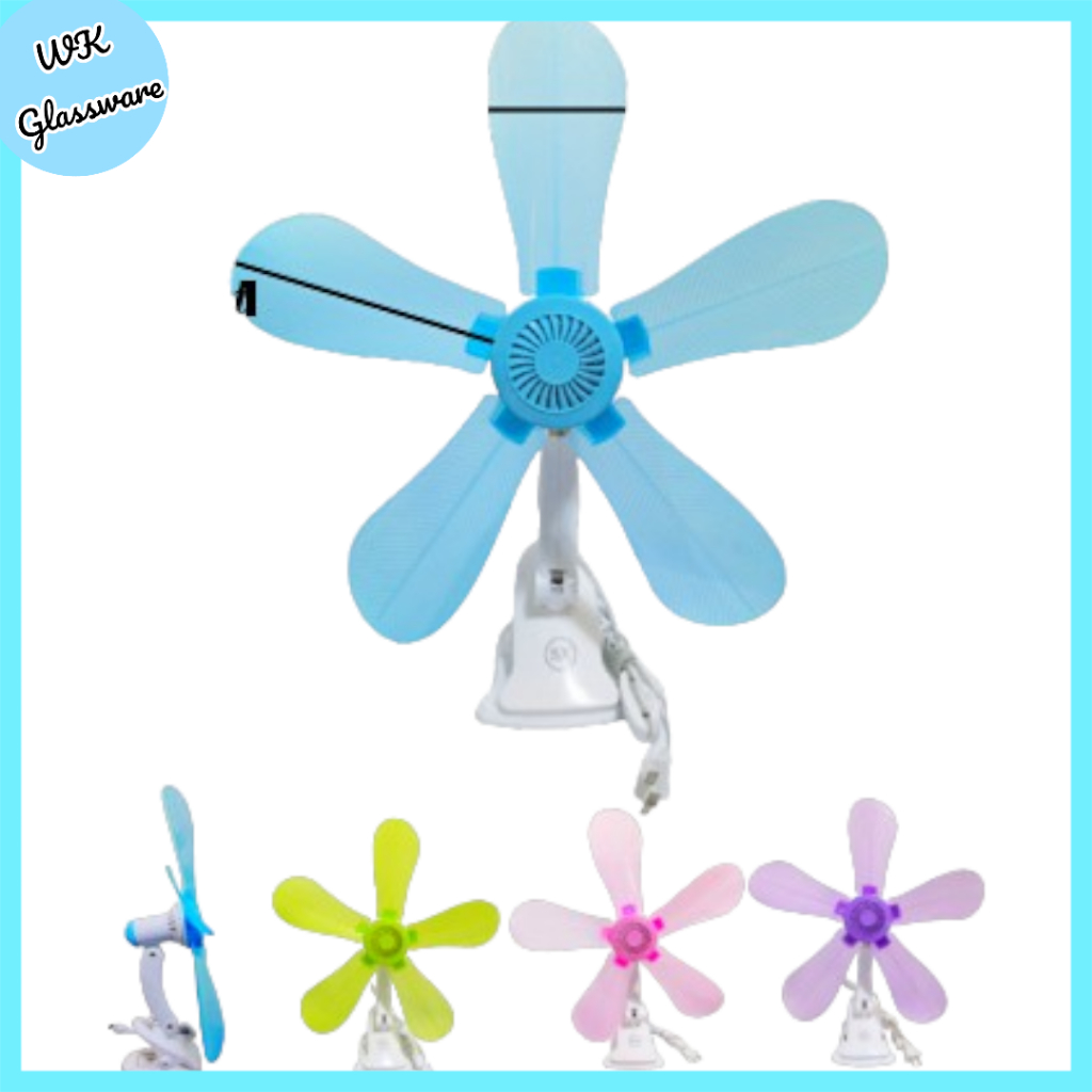 super large wind portable clip fan with 5 extra big leaves (SX ...