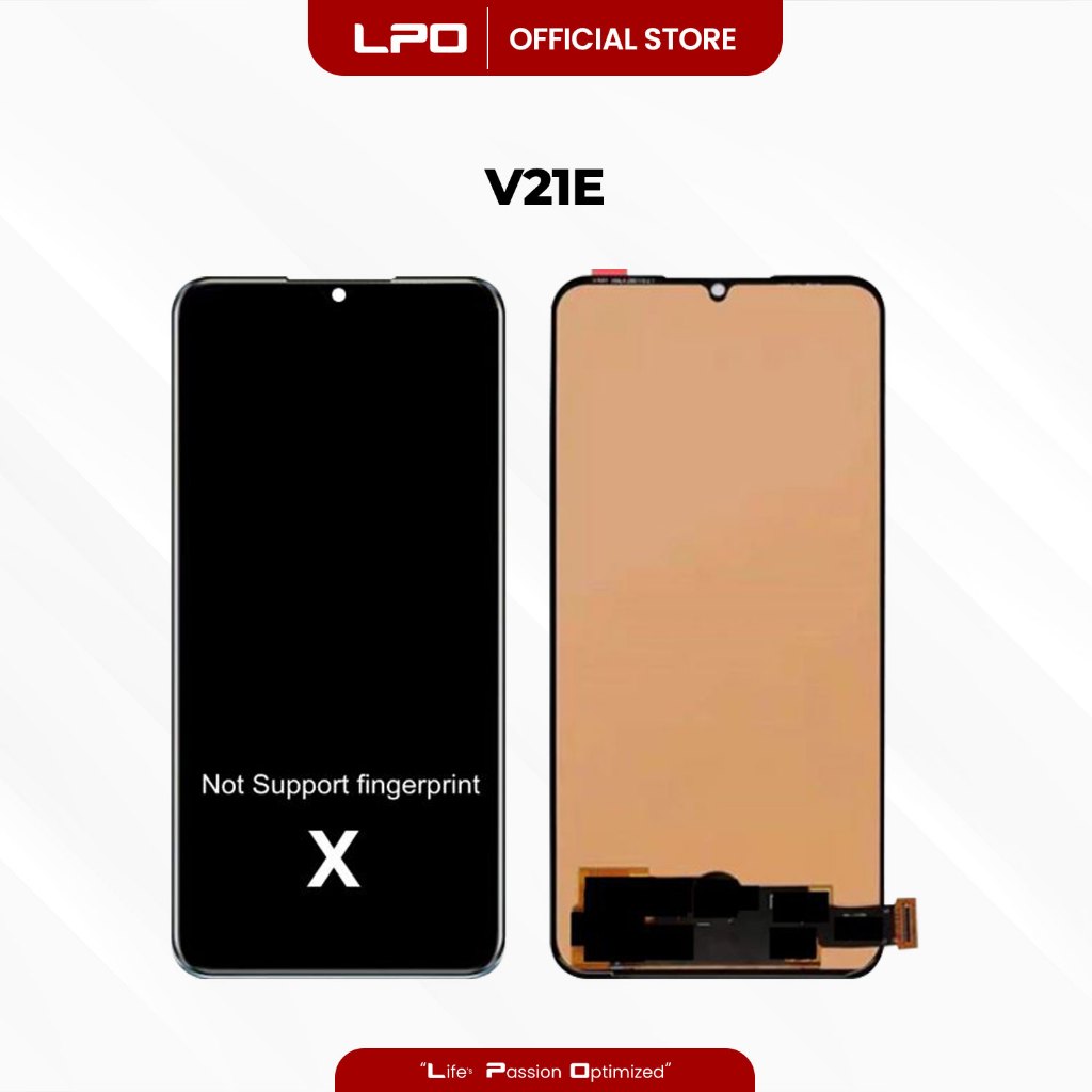 LPO 6.44 Inches Vivo V21e 2021 LCD Screen With Digitizer Fully Assembly ...