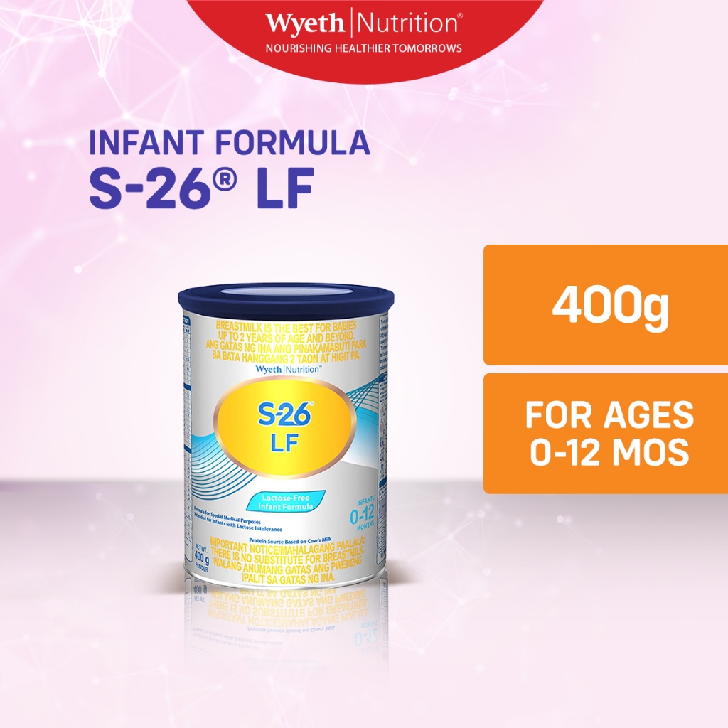 S-26 LF GOLD Lactose-Free Infant Formula for 0 to 12 months 400g ...
